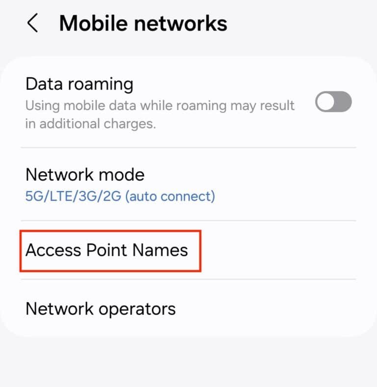 How to Fix Mobile Network State Disconnected Error