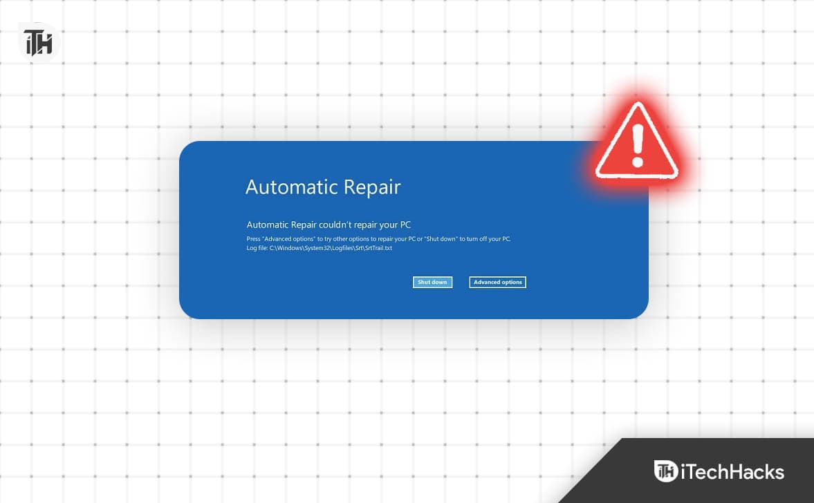 How to Solve Automatic Startup Repair Couldn’t Repair Your PC