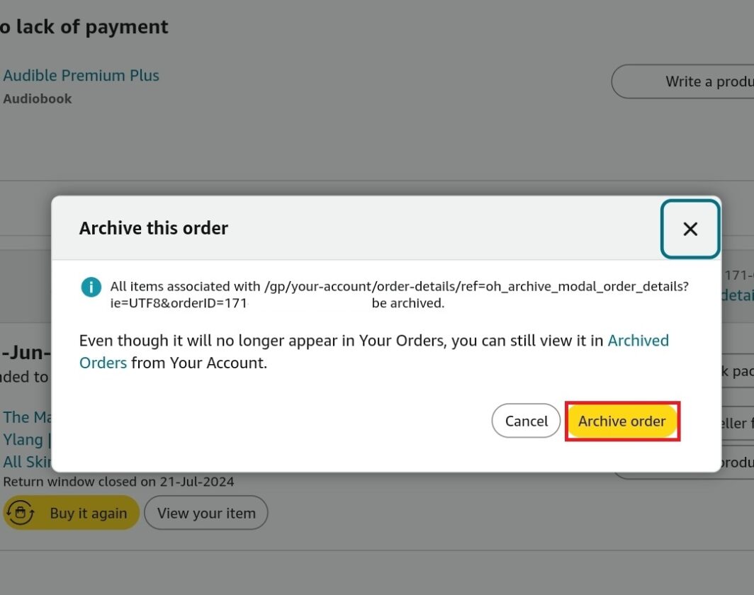 How to Archive Amazon Orders on App and PC 2026