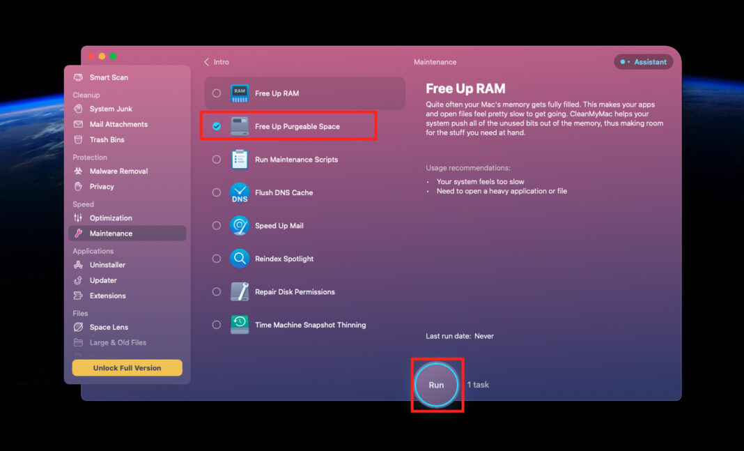 How to Remove Purgeable Space on Mac 2025