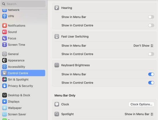 Date and Time Missing from macOS Menu Bar? Here's How to Fix It