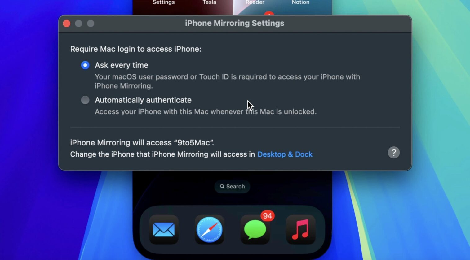 Turn Off iPhone Mirroring on Mac – Fix Password Prompts, Notifications ...