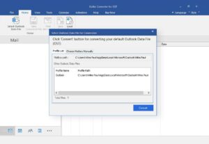 How to Open or Import Items from an Offline Outlook Data File (.ost)?