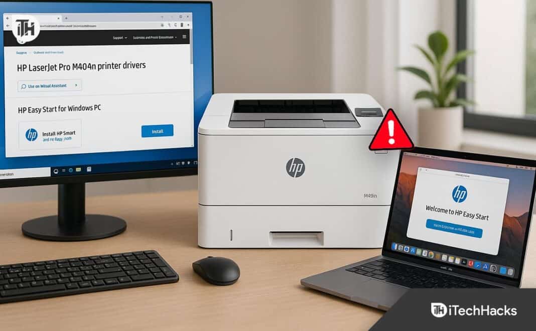 HP LaserJet Pro M404n Driver Download for Windows & macOS