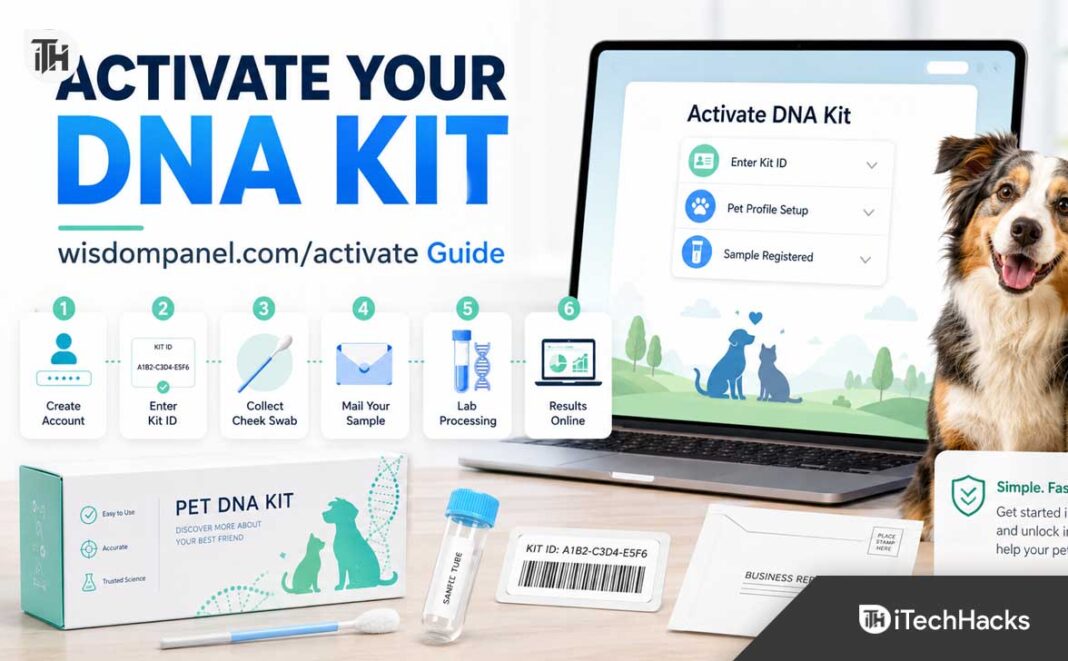 wisdompanel.com/activate: How to Activate Your Wisdom Panel DNA Kit